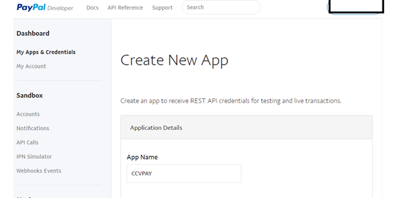 CCV Online Payments – Academy